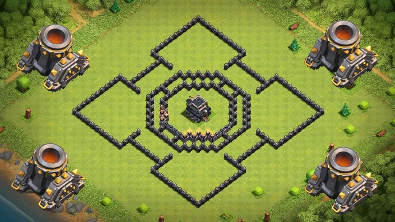 Level 9 Town Hall War Base