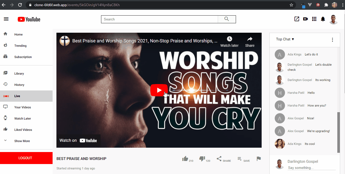 GitHub - CodewithRajDeep/youtube-clone-