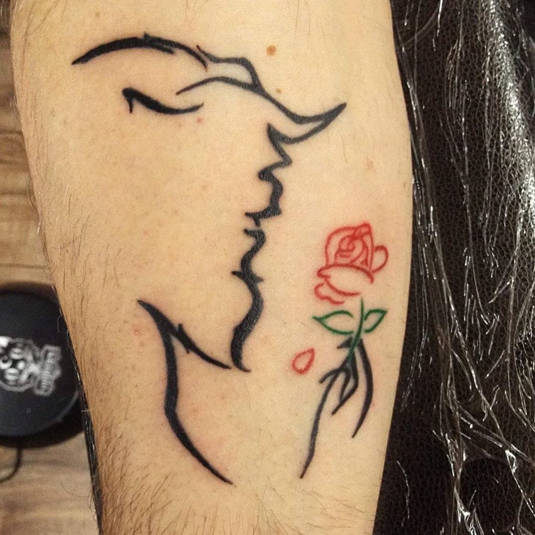 Beauty And The Beast Tattoo Ideas