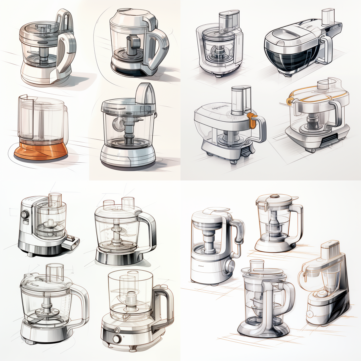 Industrial Design Concept Sketches