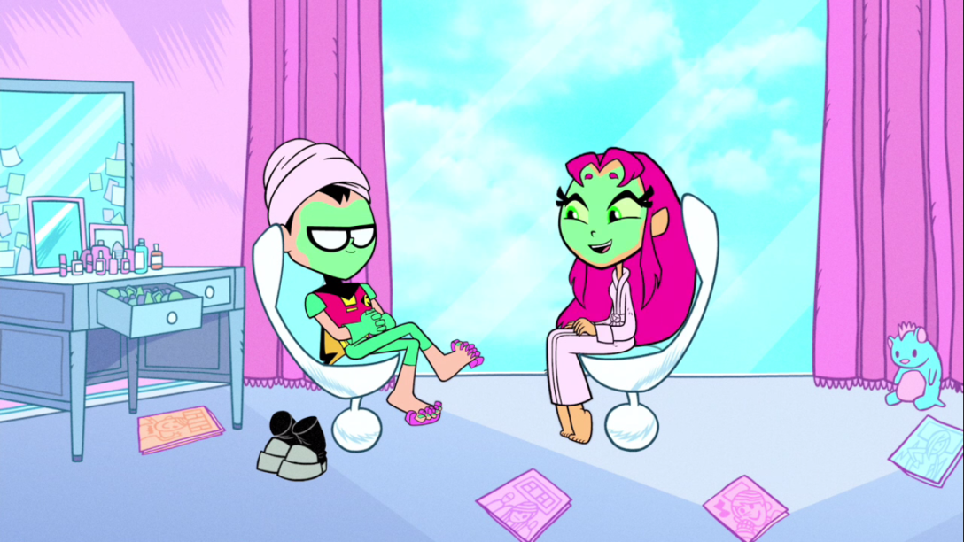 Starfire Teen Titans Go In A Dress