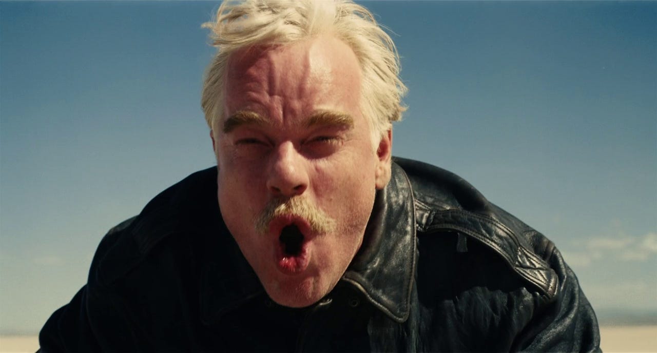 Philip Seymour Hoffman The Master Motorcycle