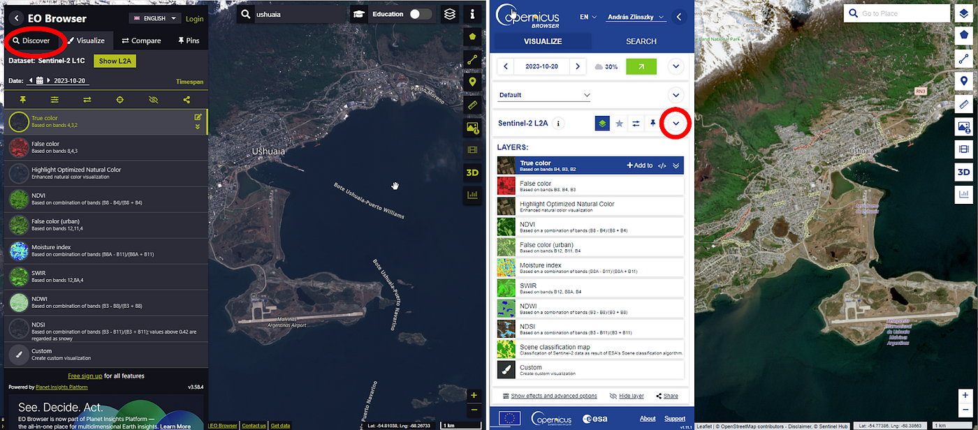 Eo Browser Updates Sentinel Hub Blog Medium