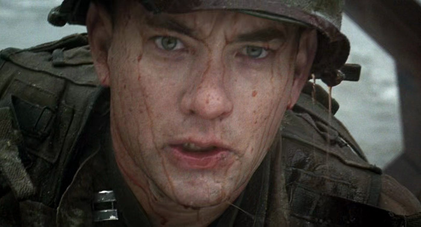 Saving Private Ryan Matt Damon Screaming