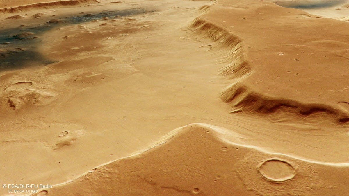 Surface Of Mars Today