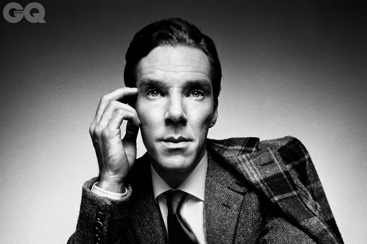 Benedict Cumberbatch Mittelfinger Interview THE SOUL IN THE MACHINE: