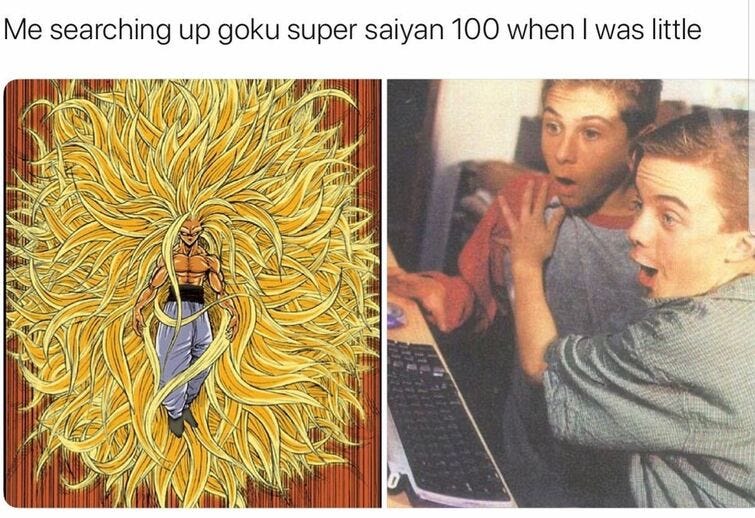 Goku Super Saiyan 100000000