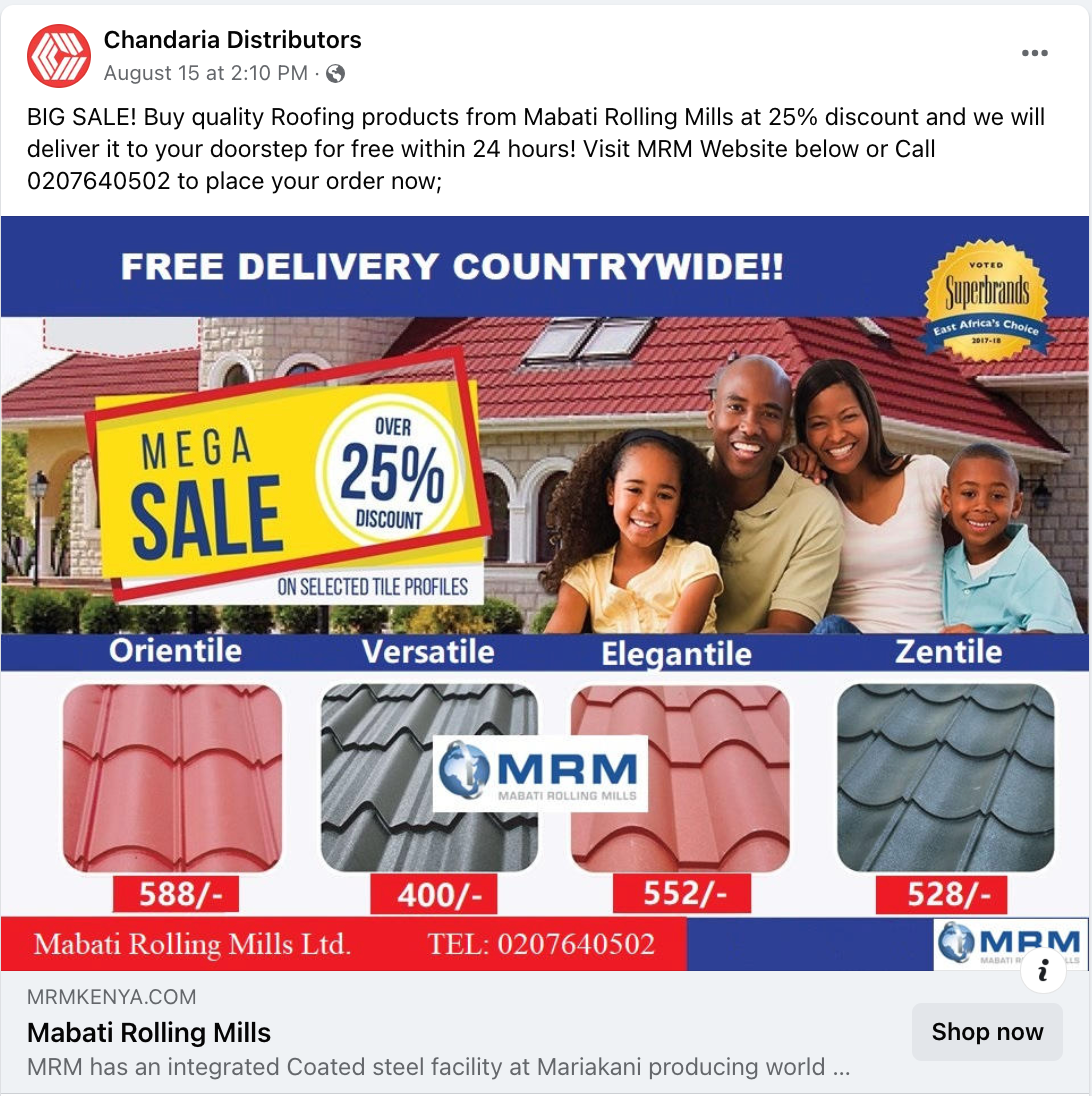 Chandaria Industries Logo