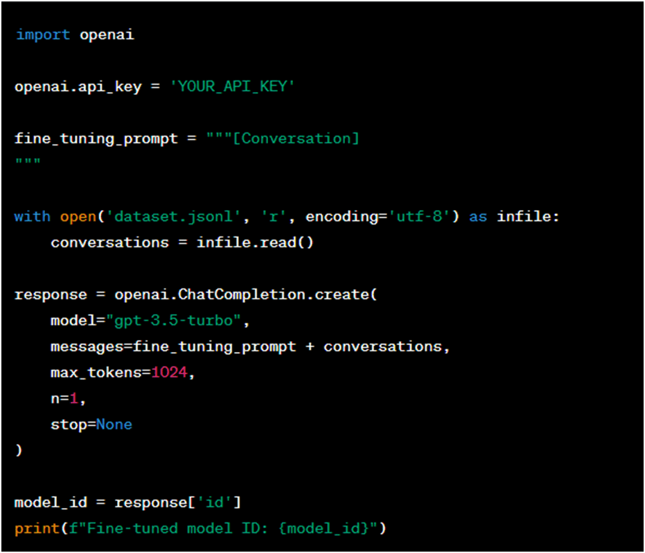 A Step-by-Step Guide to Custom Fine-Tuning with ChatGPT's API using a Custom Dataset | by ...