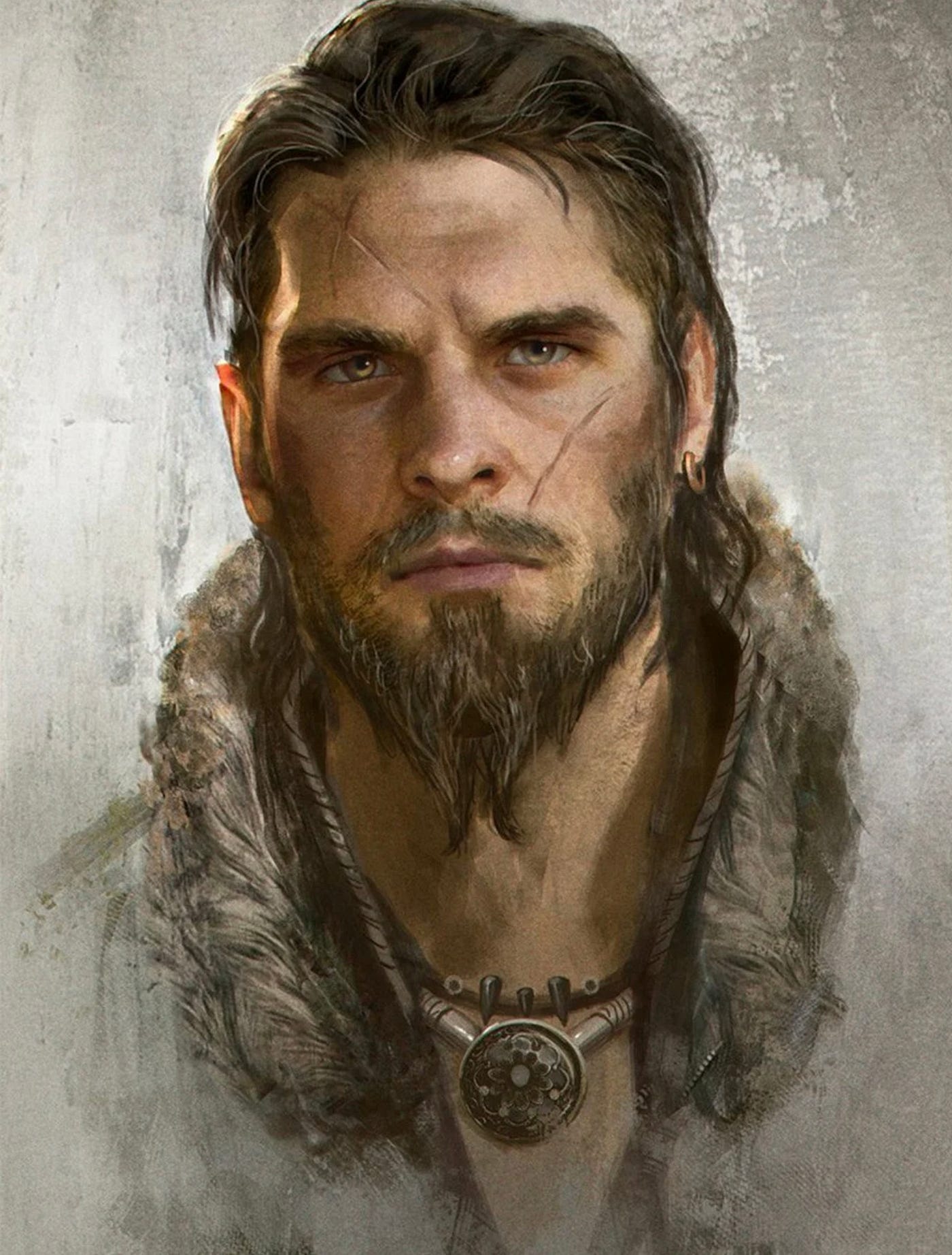 Scarred Face Warrior