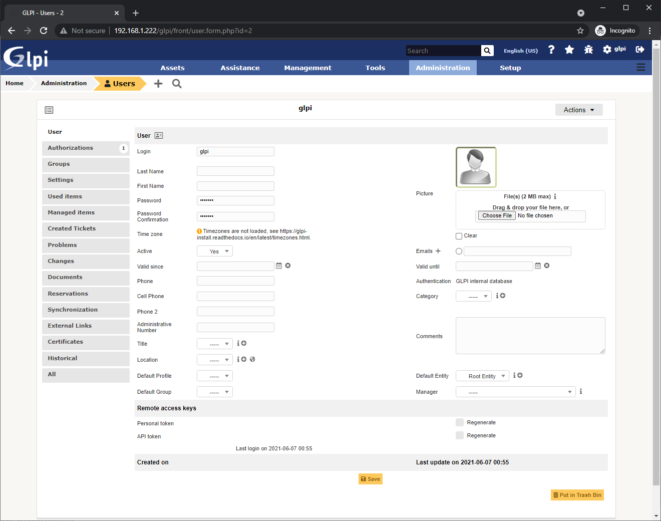 Fusioninventory Glpi