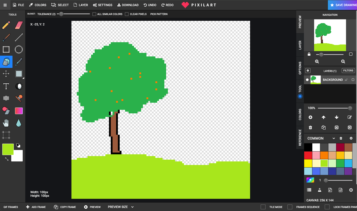 How To Draw Pixel Art In Gimp 2