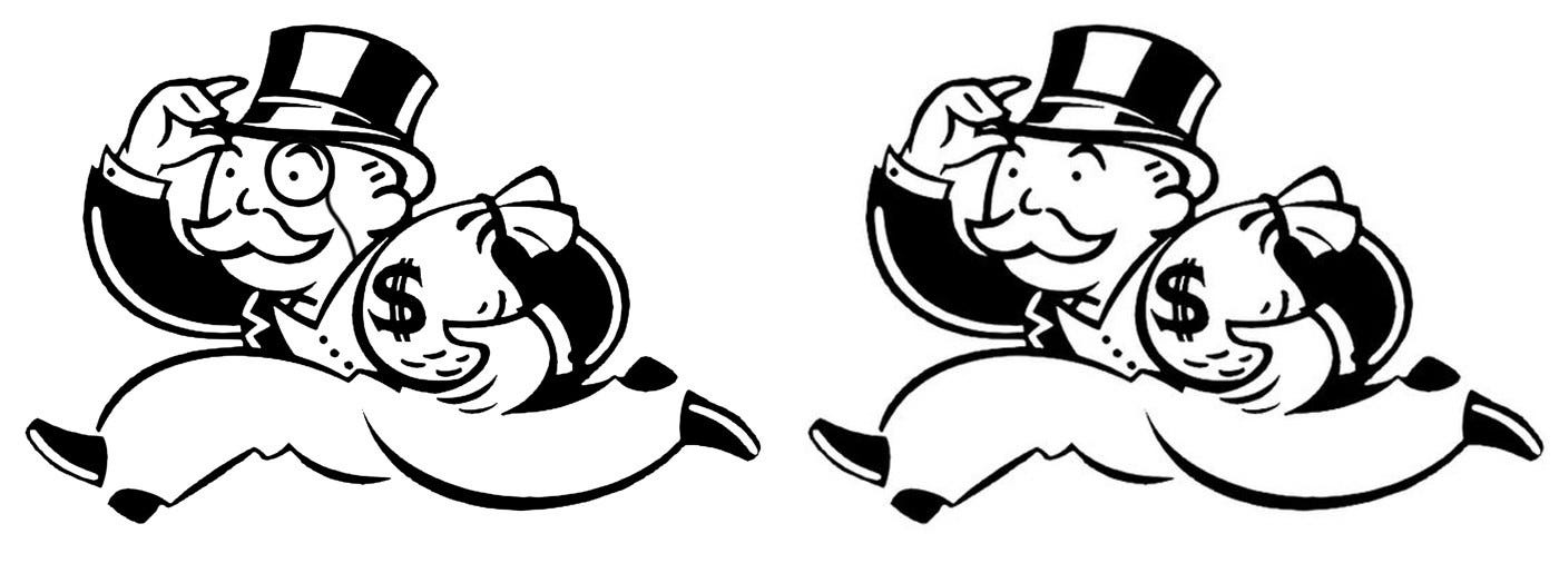 Monopolie Man Monocle They Took His Monocle Monopoly Man Mandela