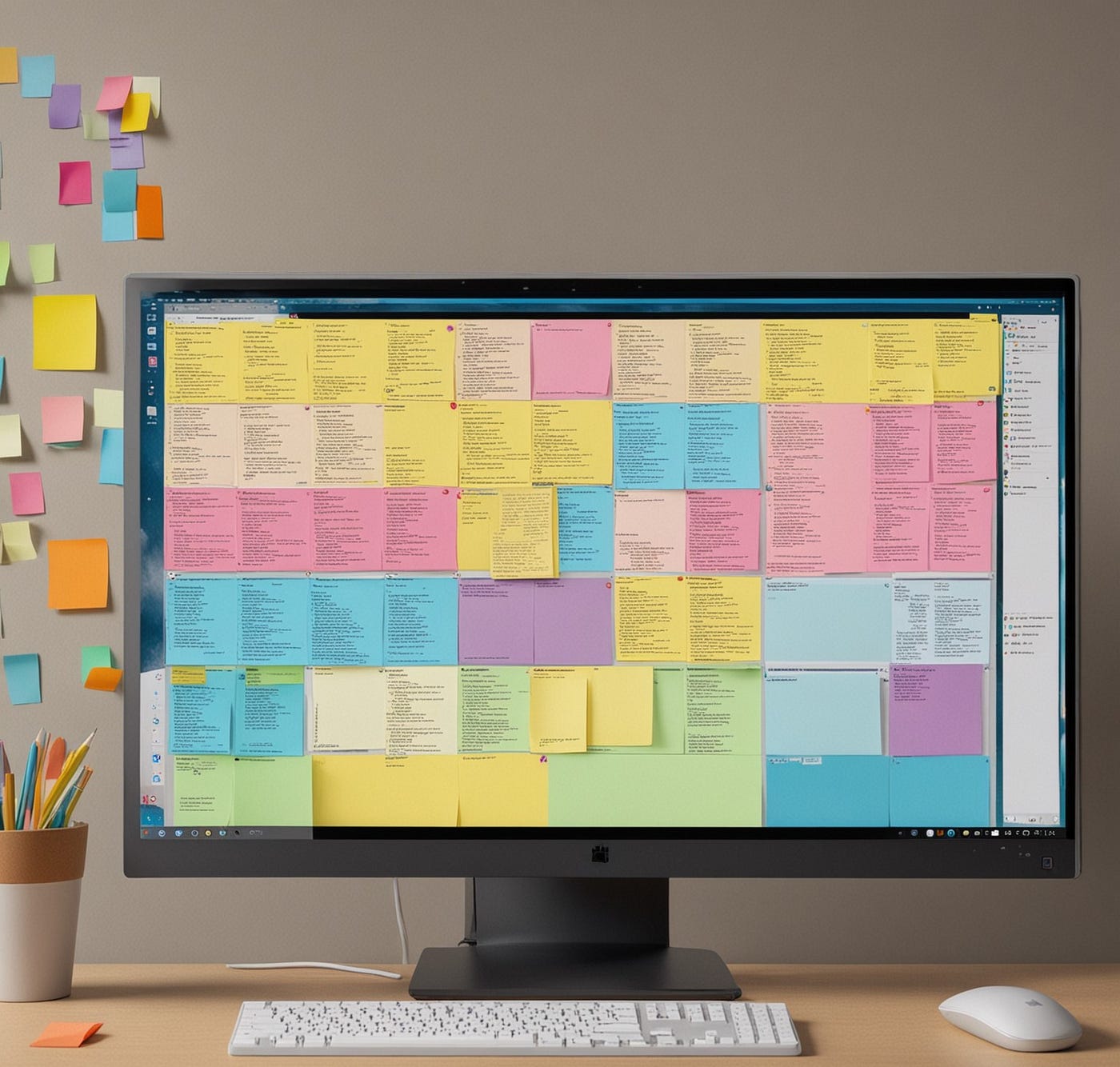 No Export or Screen Float Feature Sticky Notes by Confidence Nwalozie Medium