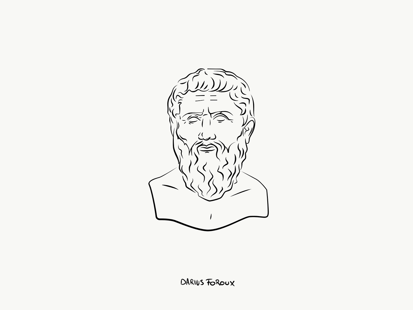 Aristotle Drawing Step By Step