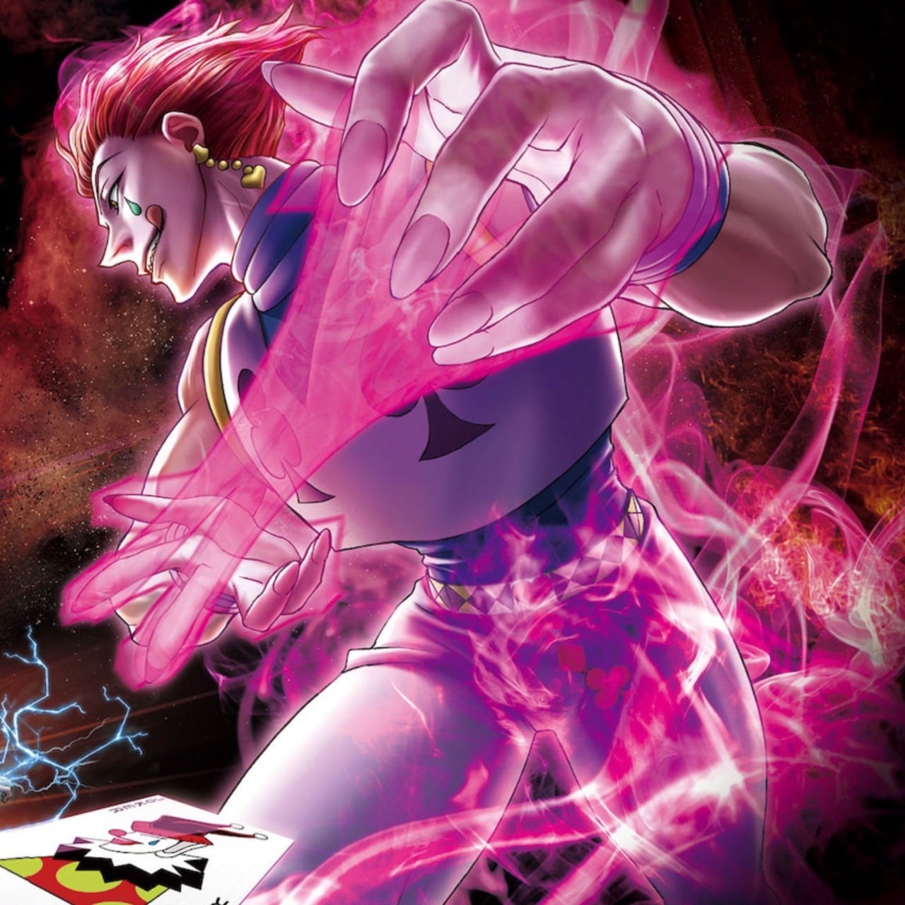 Hunter X Hunter 2011 Hisoka With Cards