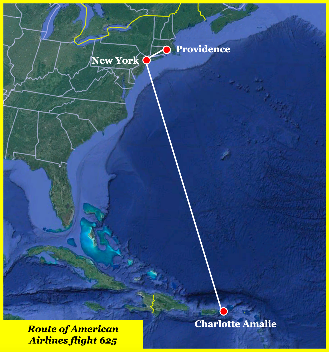 American Airlines Crash In Water