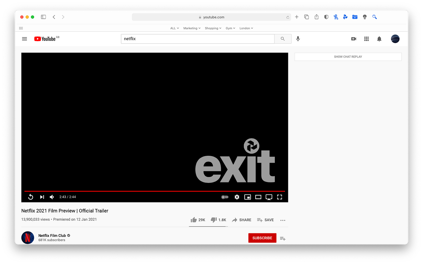 Youtube Html5 Safari Extension