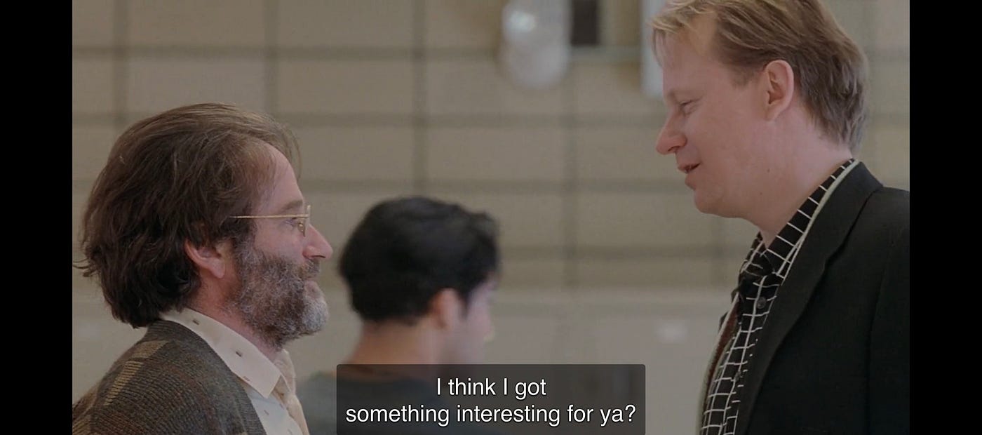 Good Will Hunting Love Scene Good Will Hunting (1997) — My Favorite