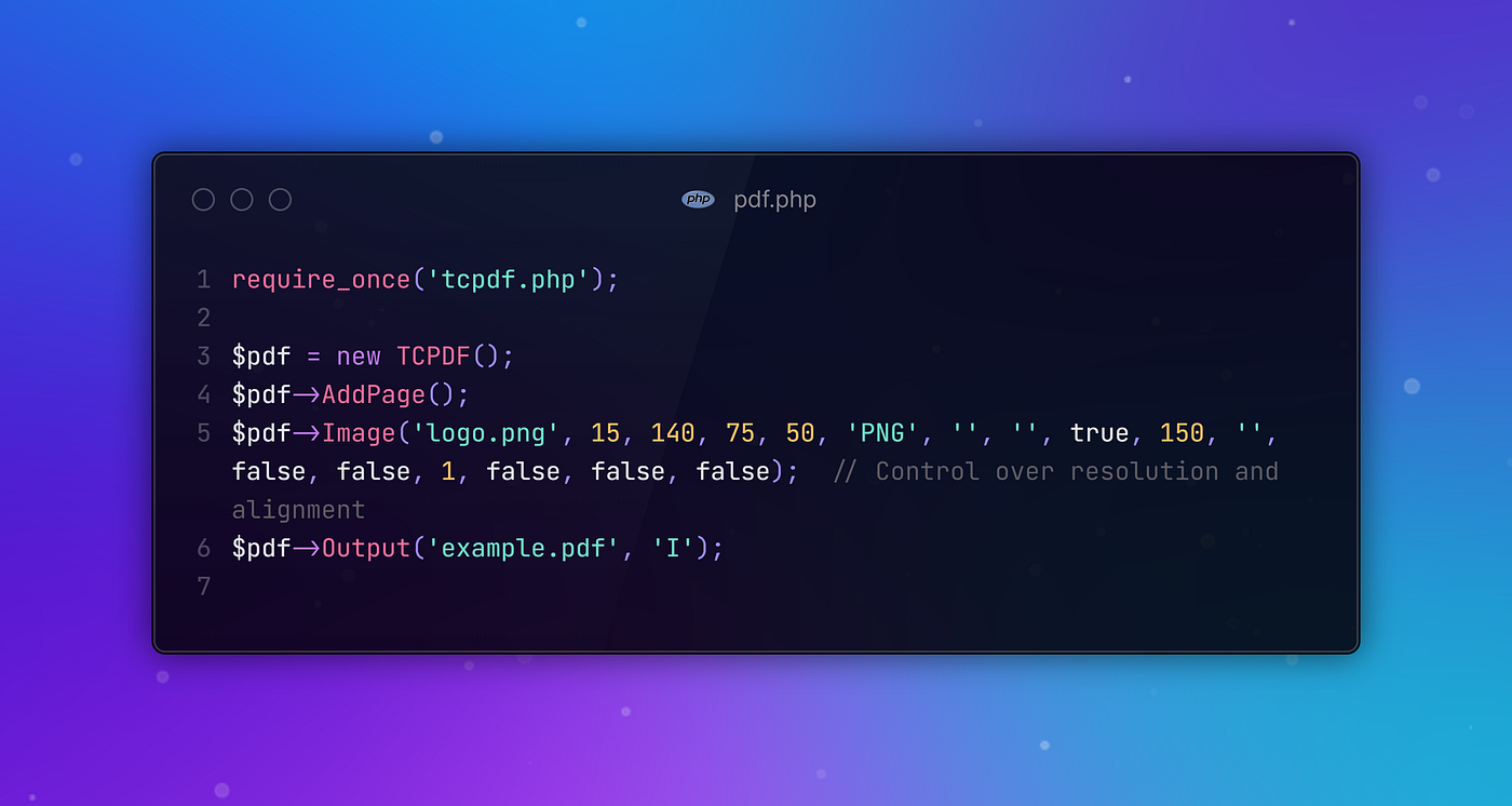 Fpdf Php Logo FPDF Error: Image File Has No Extension And No Type Was