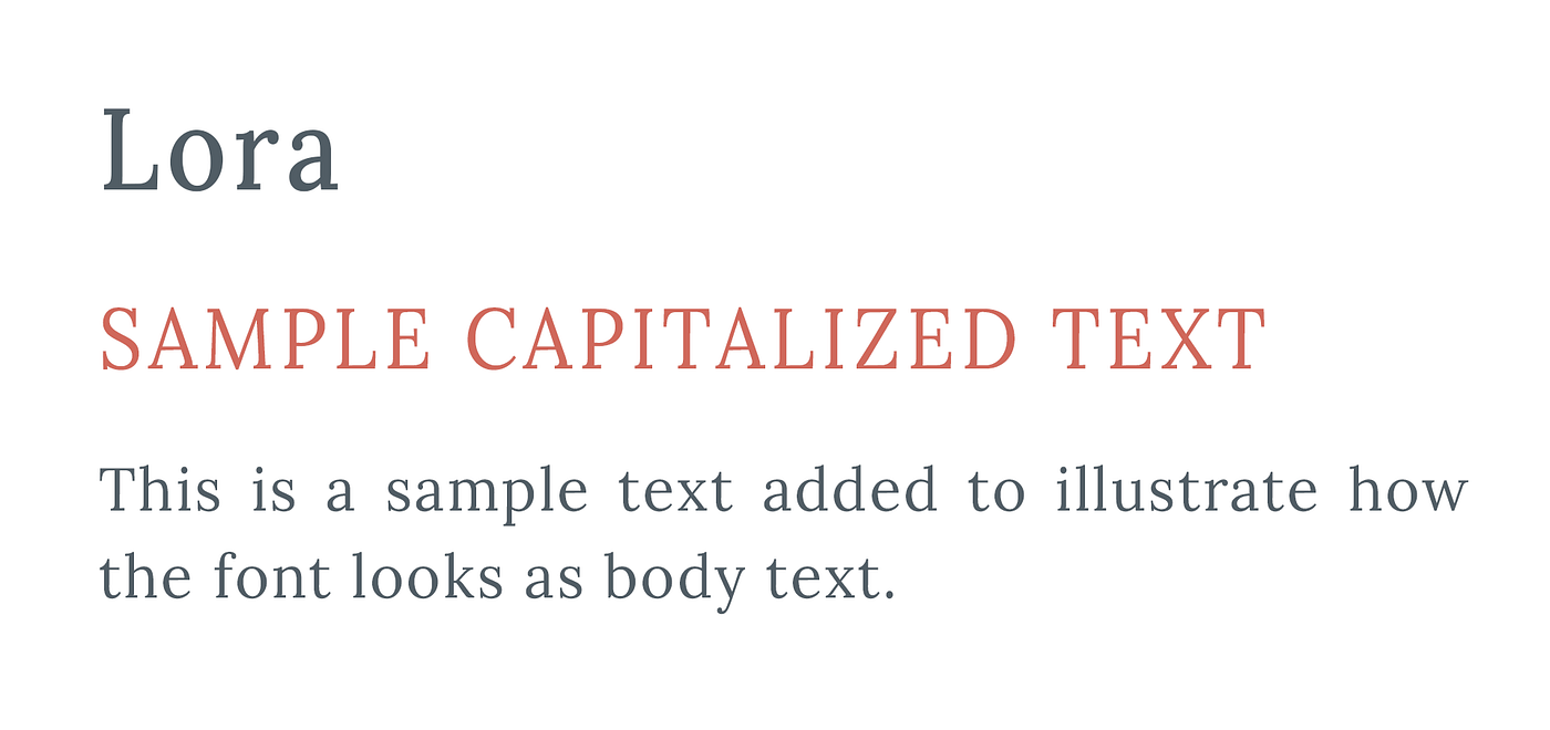 X Font Styles