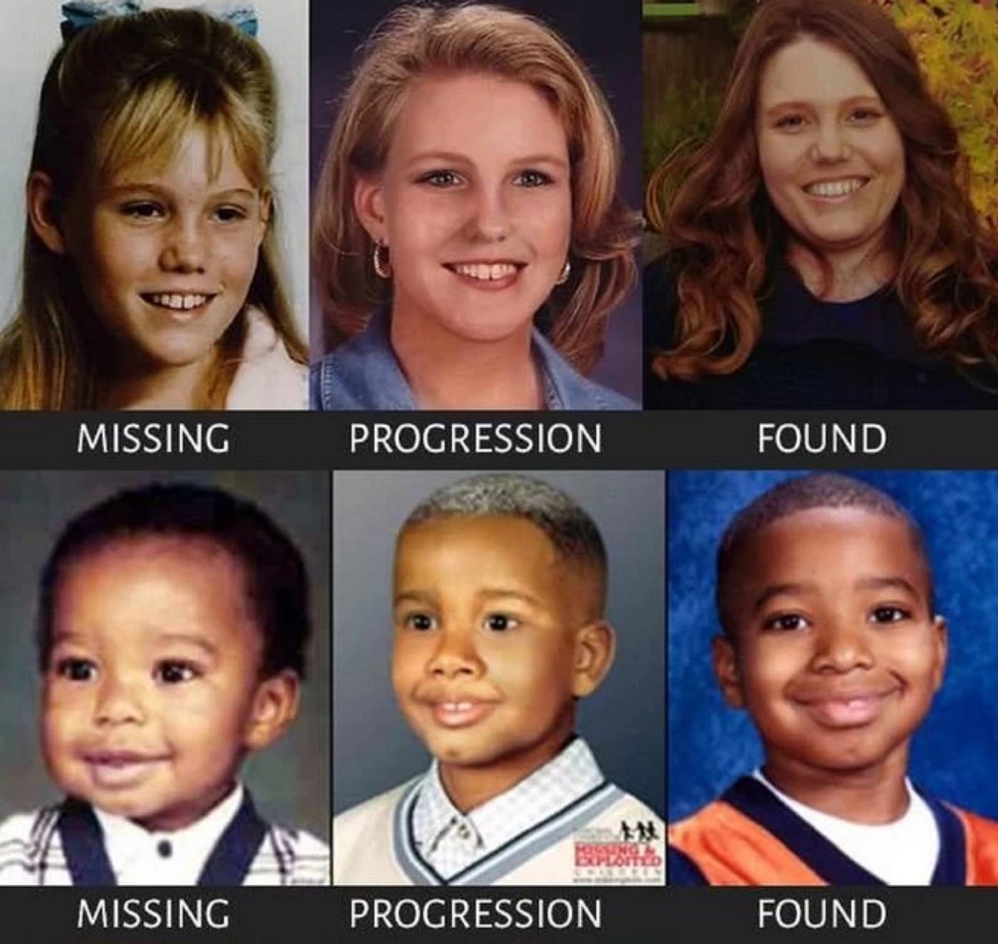 Age Progression Missing Children