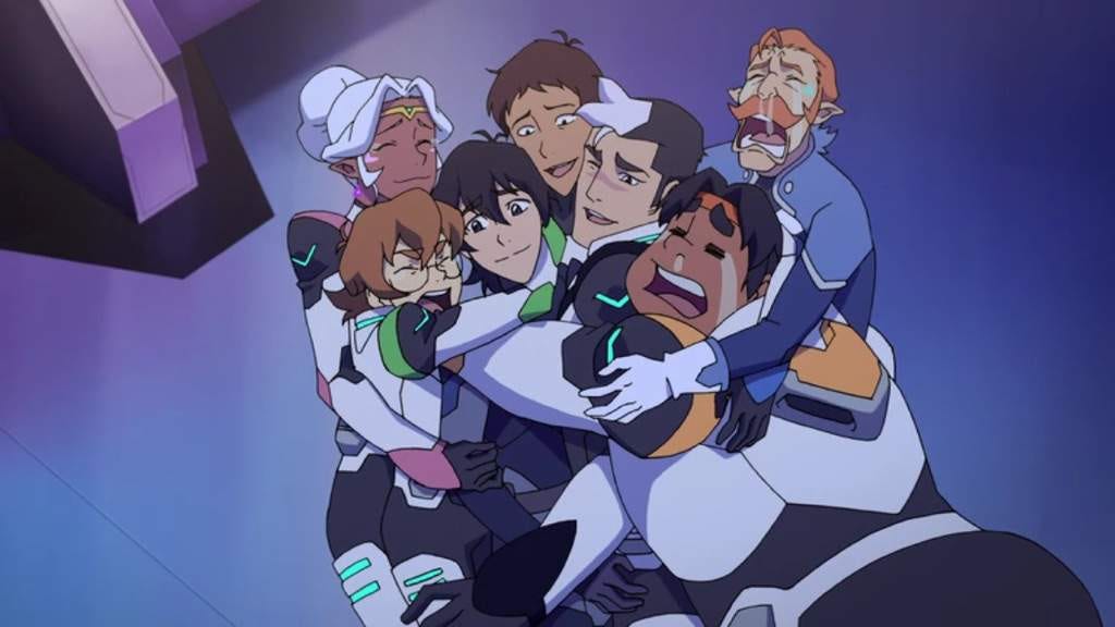 Voltron Legendary Defender Who Does Keith End Up With