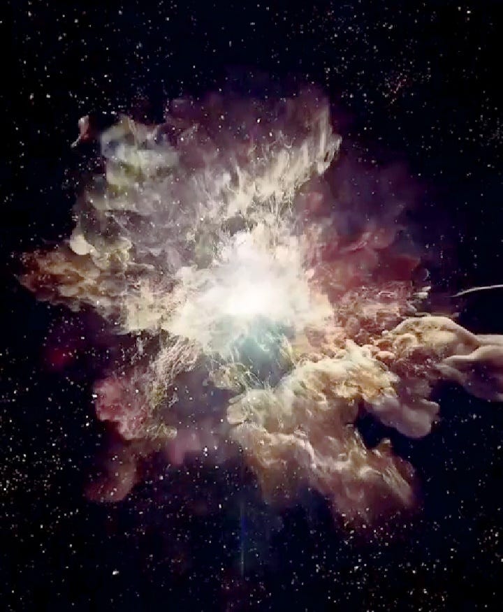 Supernova Explosion Tattoo