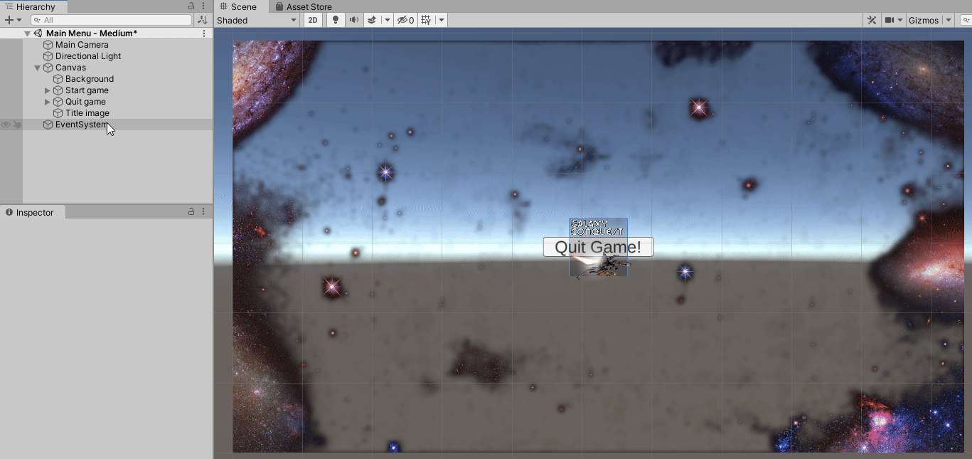 Unity3d Menu Tutorial Ui Unity Forum