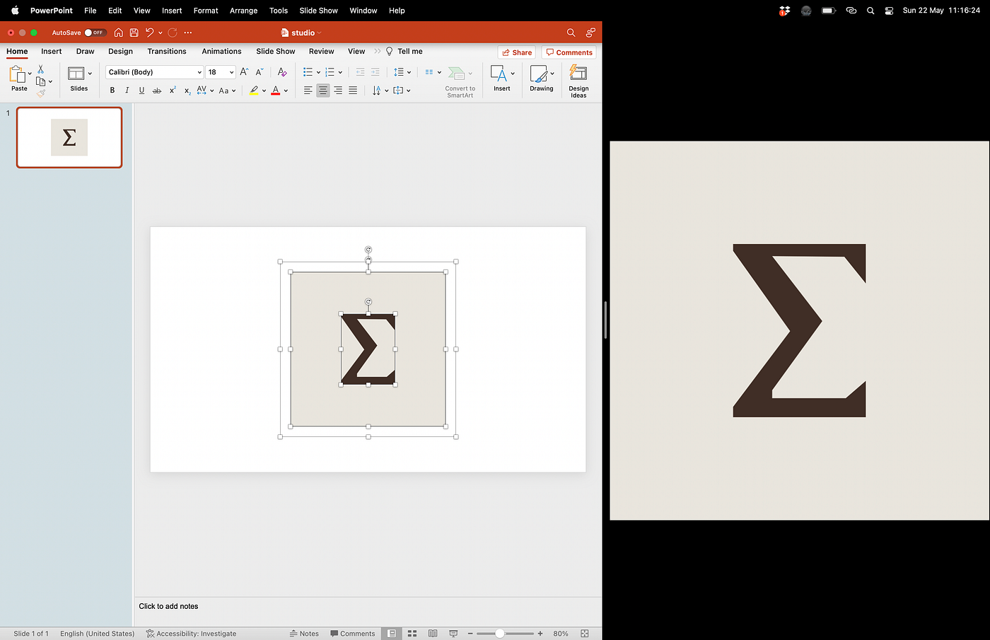 Powerpoint App Icon