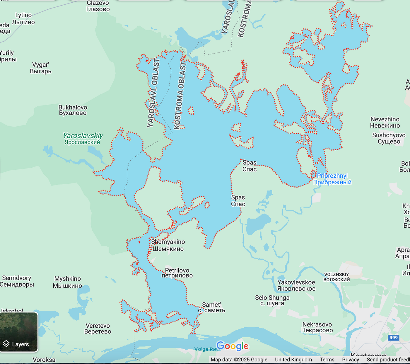River Volga Source