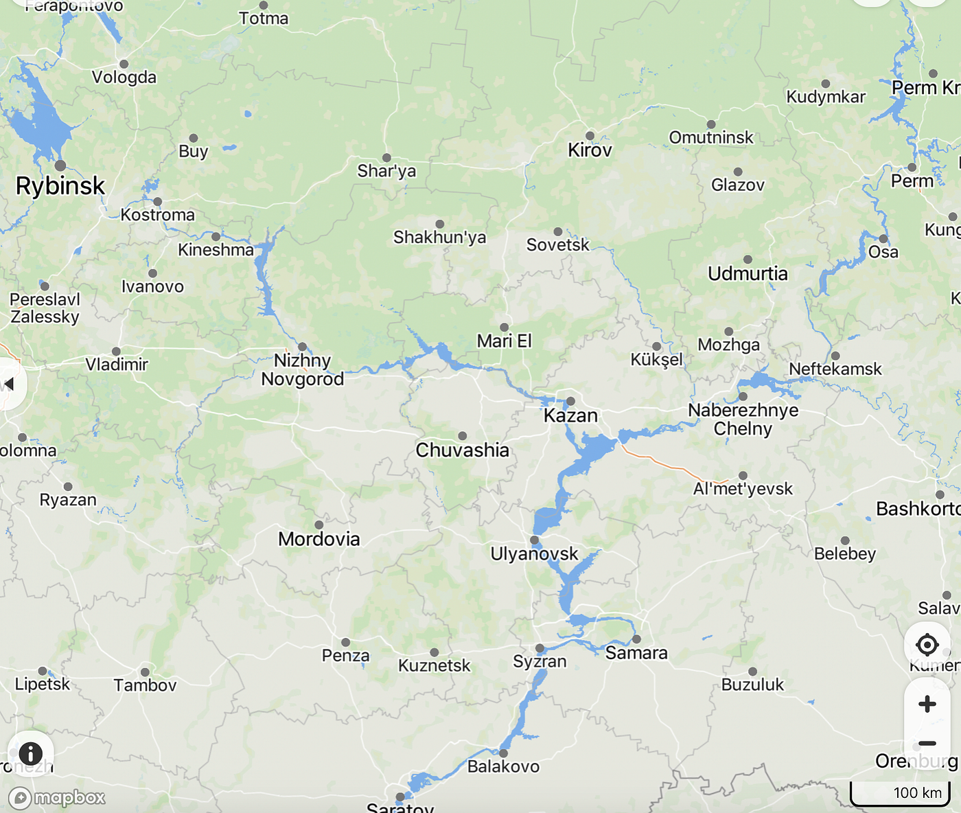 Volga World In Maps