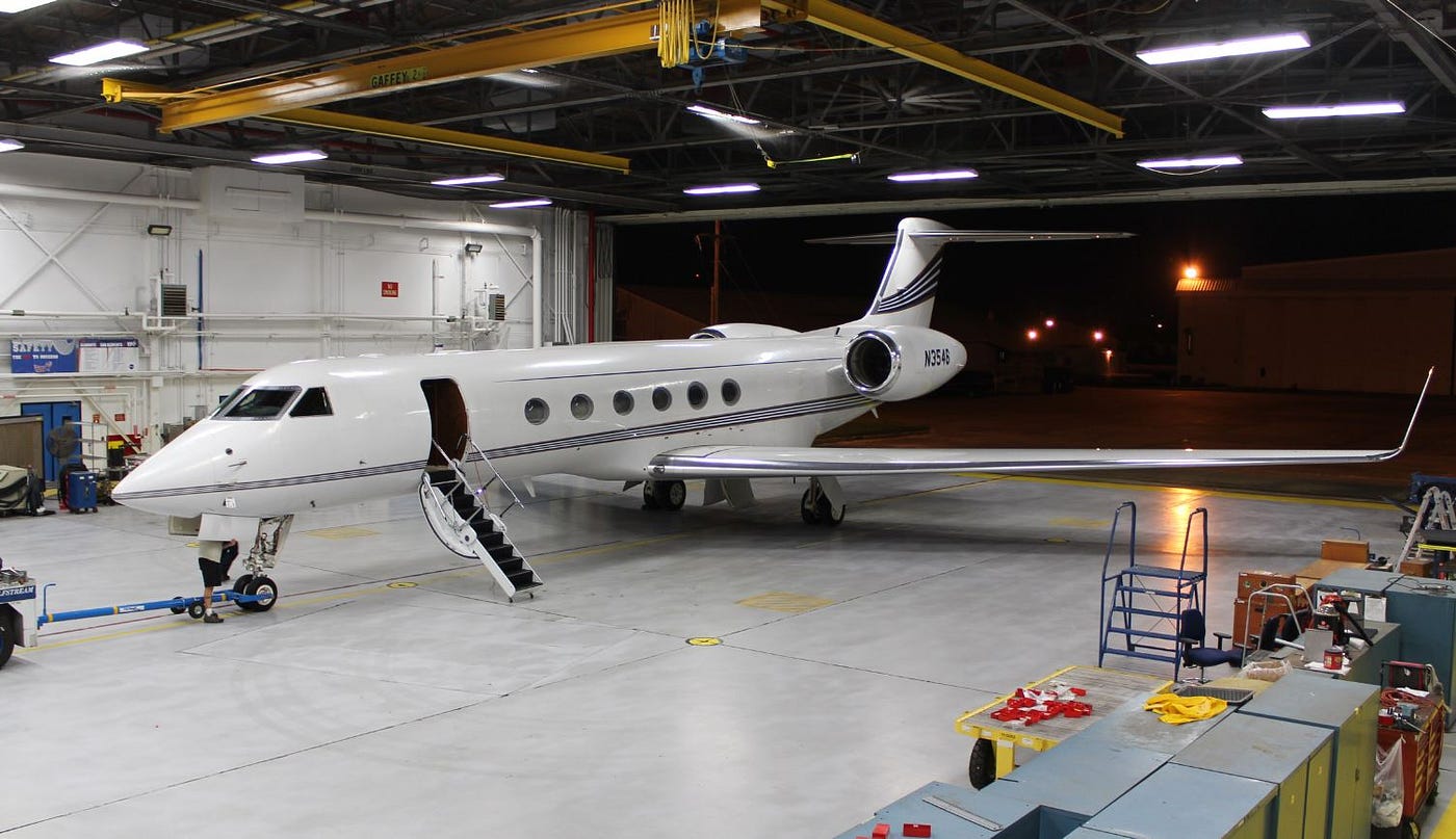 Nasa Business Jet