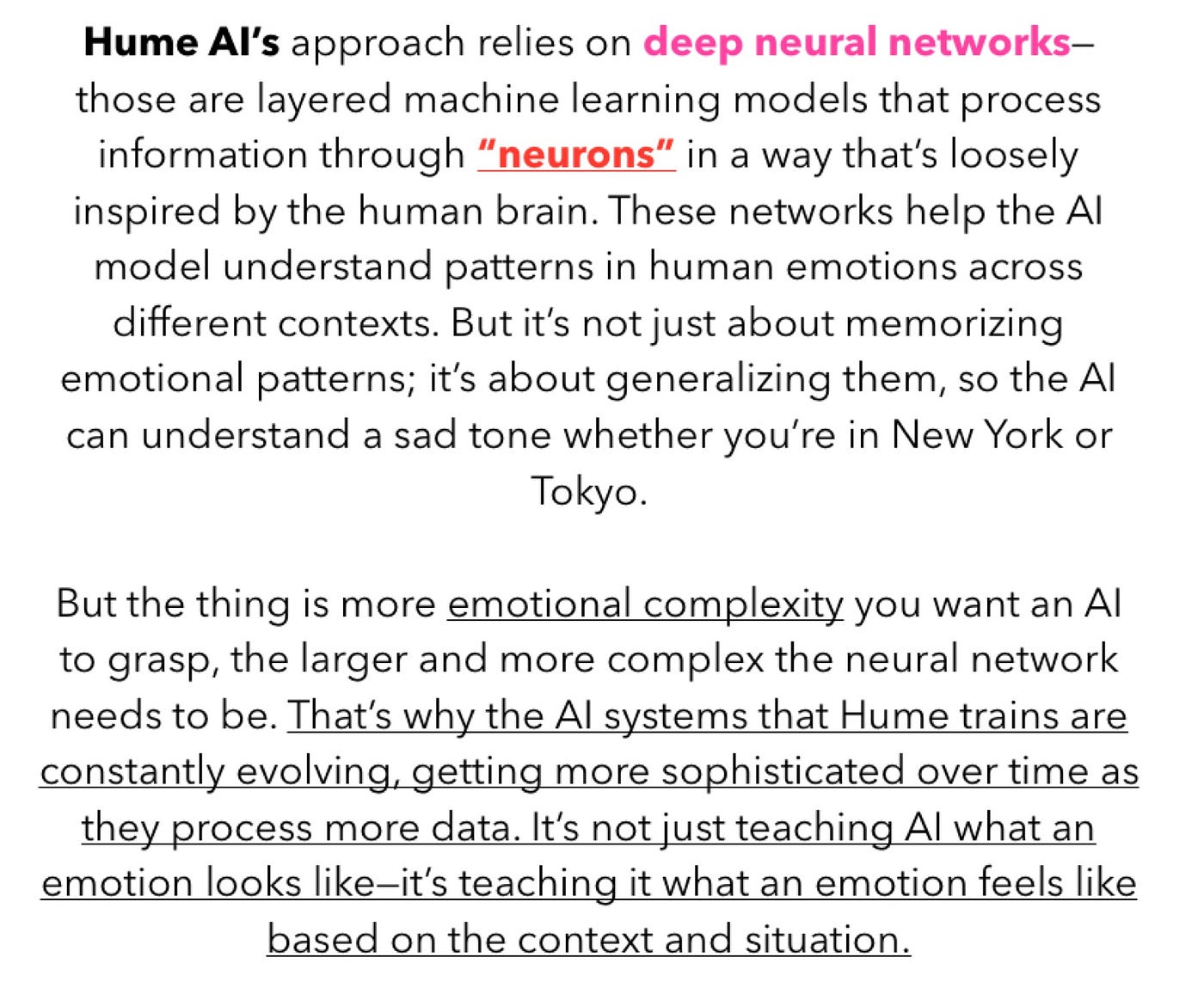 Teaching Human Emotions