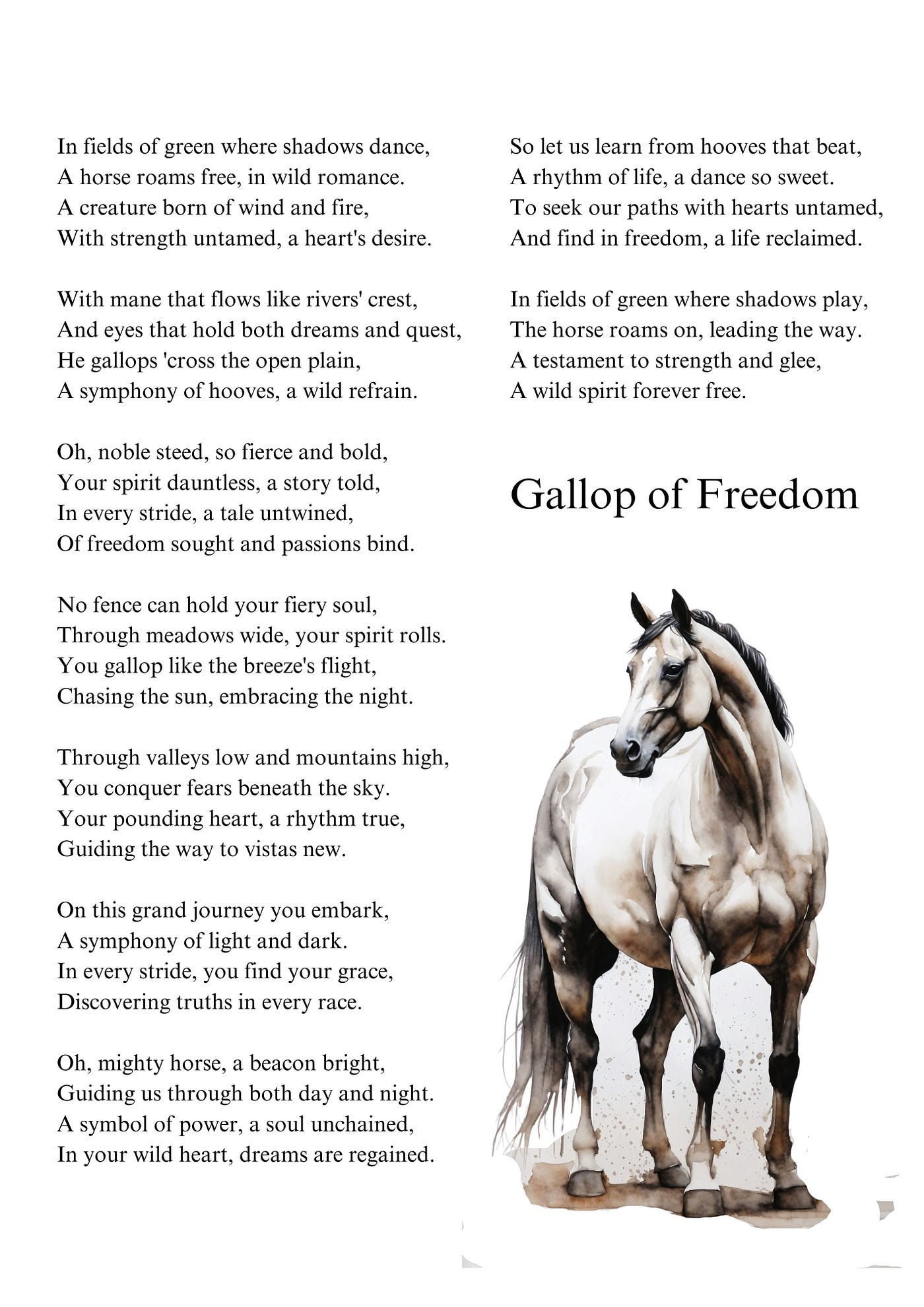 Horse Poems