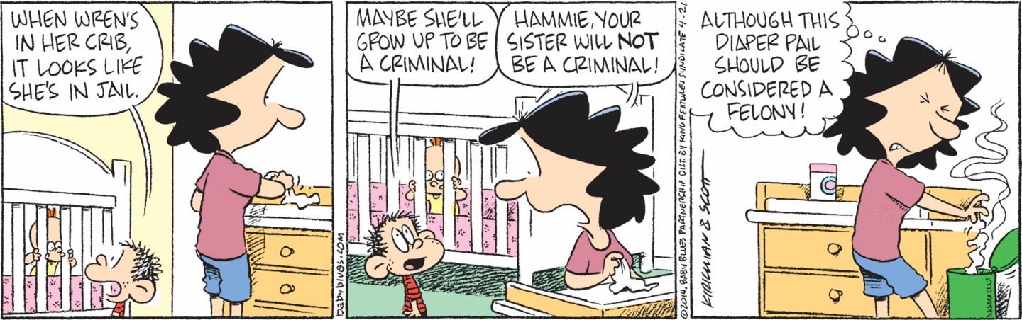 Baby Blues Comic Wren