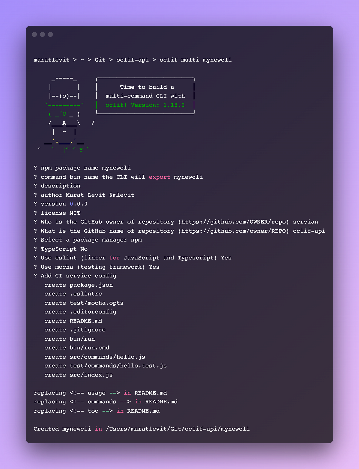 Commander.js Github Modern Unix Command Line Tools Software MPU
