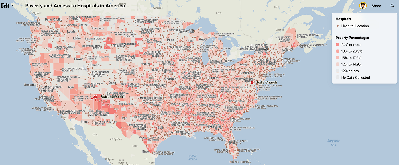 American Poverty Map