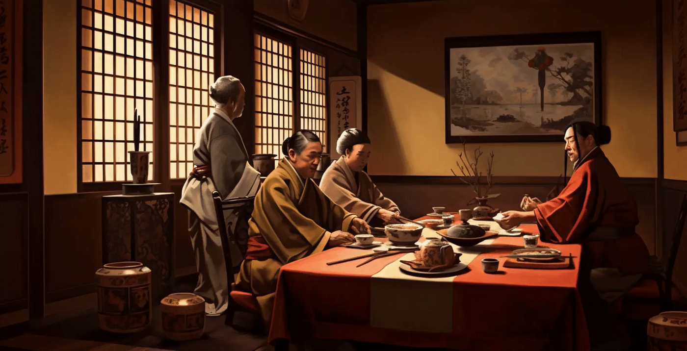 Japanese Dining History Asian Unveiling Samurai Cuisine: A Delicious