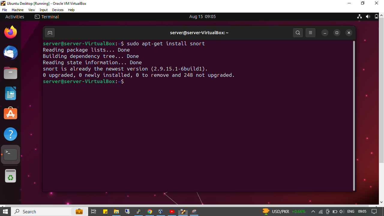 Hướng Dẫn Cài đặt Snort Trên Ubuntu 20.04 để Phát Hiện Xâm Nhập Mạng Hiệu Quả - Bùi Mạnh Đức