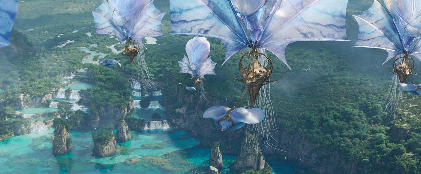 James Cameron Avatar Tetrapteron Pandora Movie Shamanic Altar