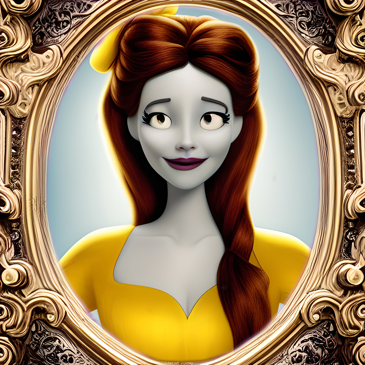 Gothic Disney Princess Belle