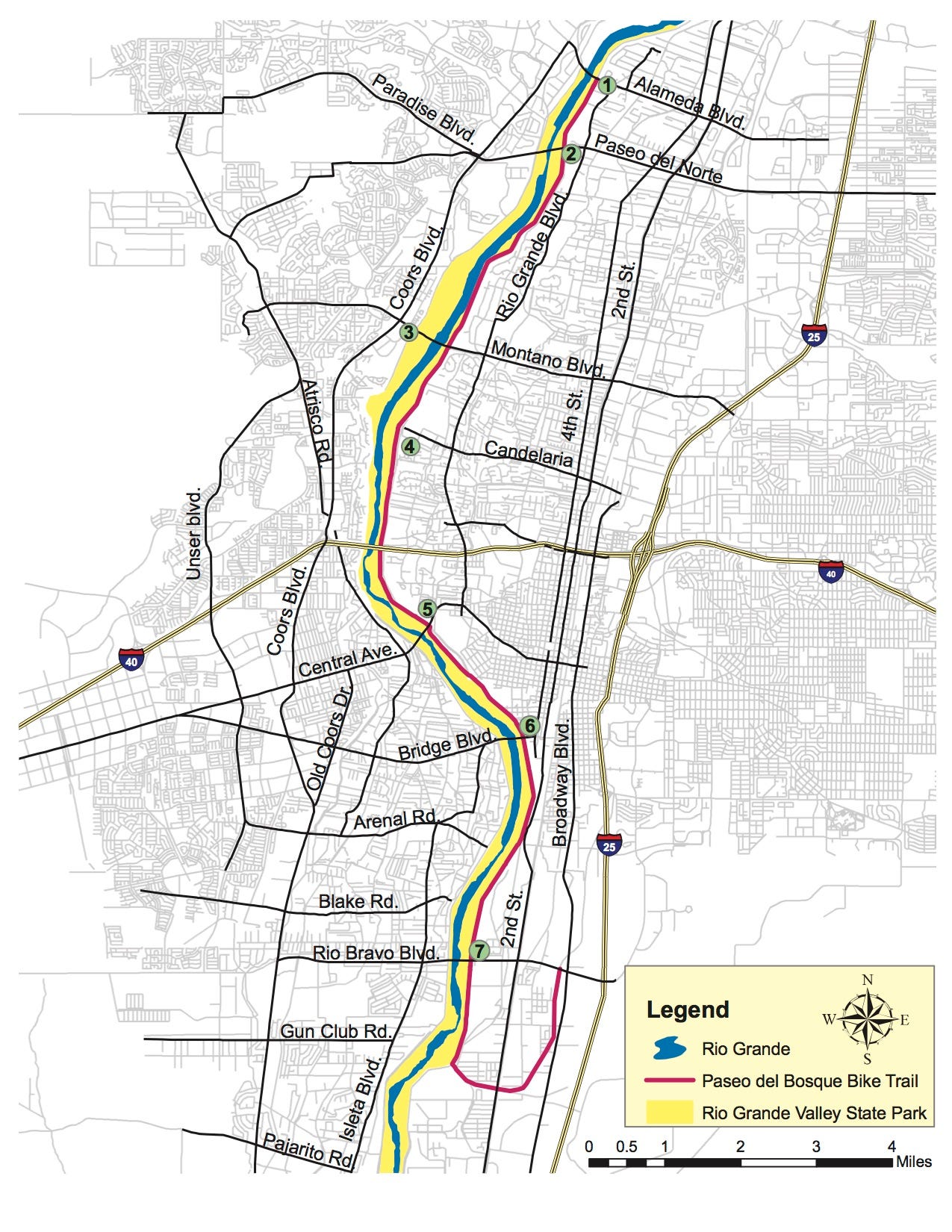Bosque Trail Albuquerque