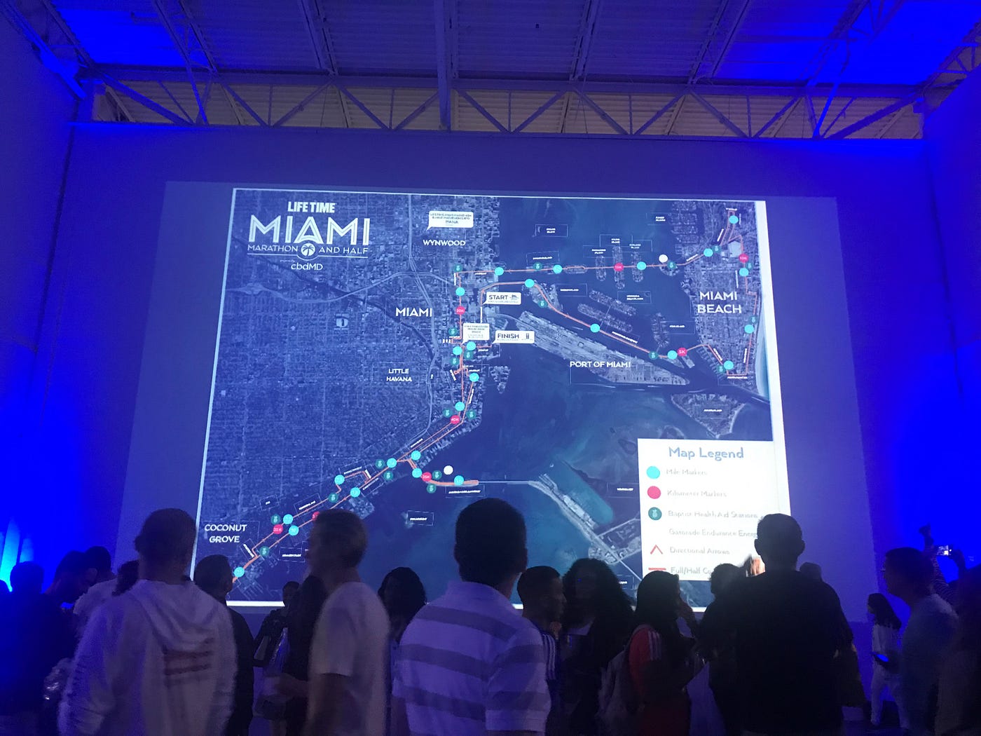 American Airlines Arena Miami Marathon