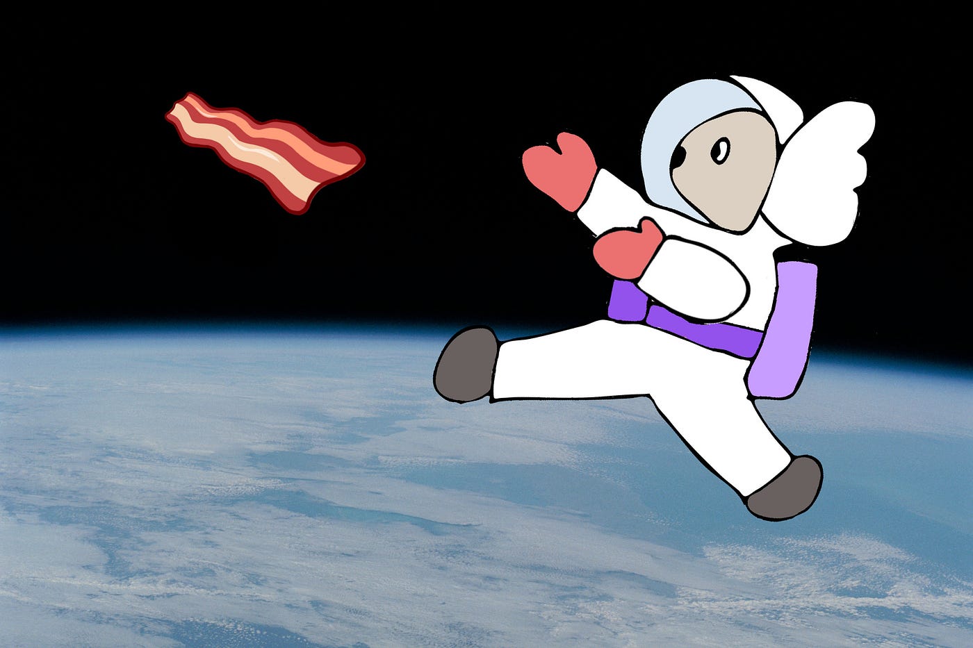 Bacon Astronaut