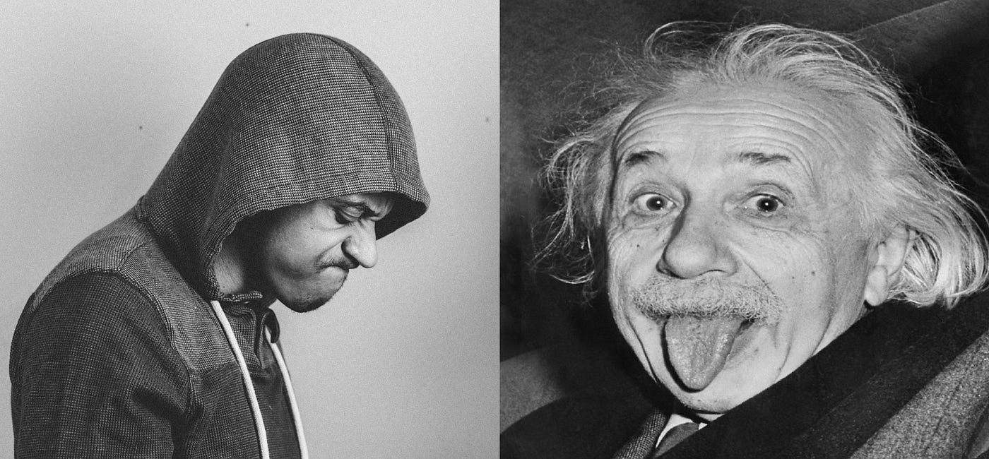 Albert Einstein Tongue