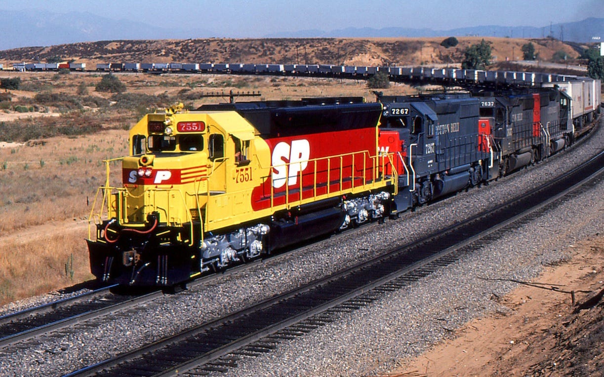 Runaway Train 1985 Locomotives