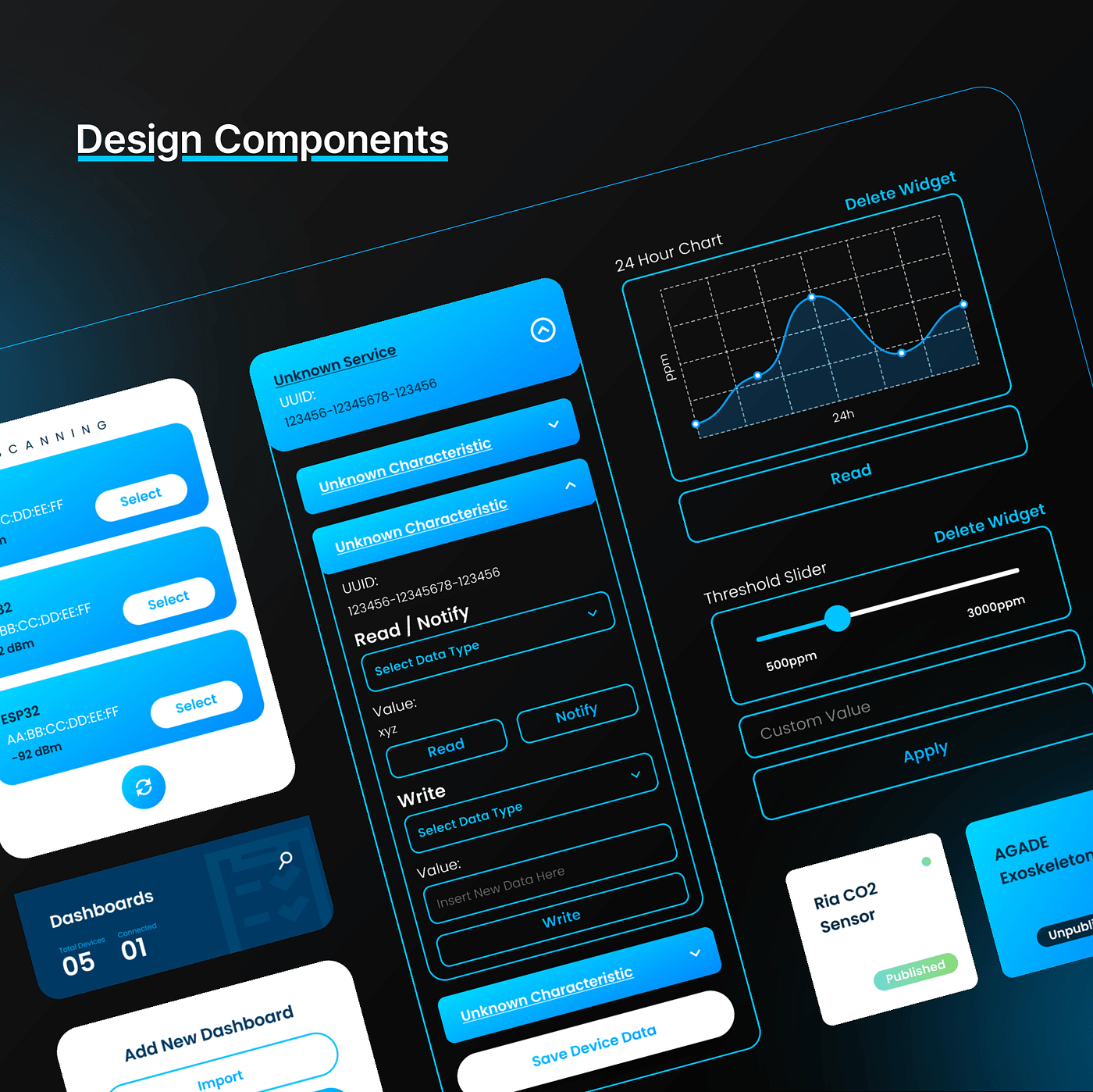 Techy Interface Design