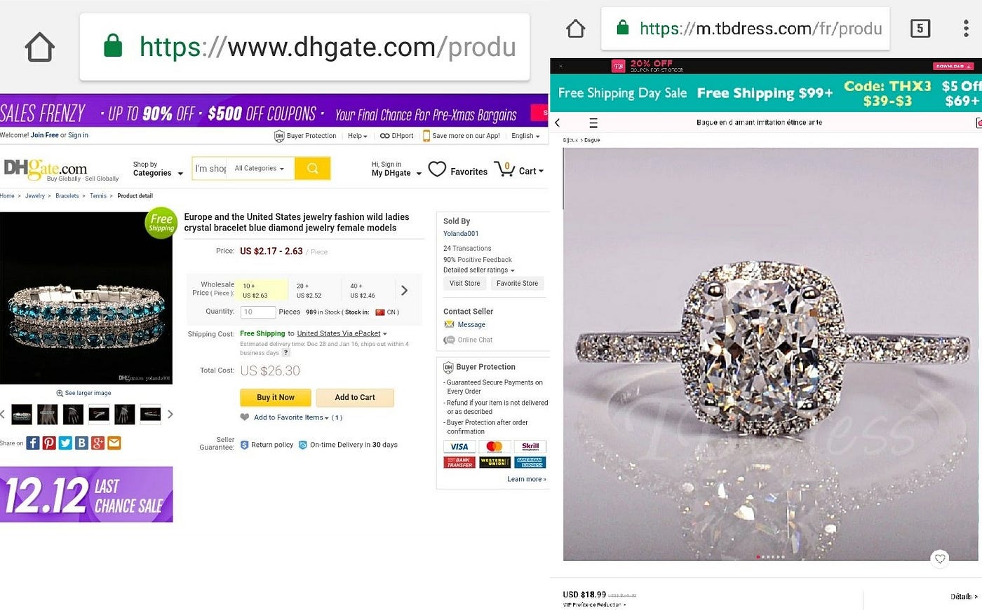 Tophatter Rings Auction