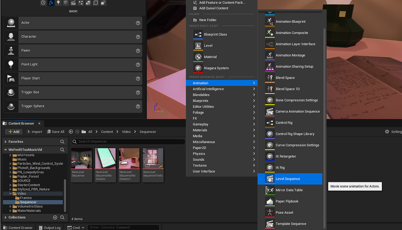 Unreal Engine 4 Sequencer Tutorials Jayanam Tutorials